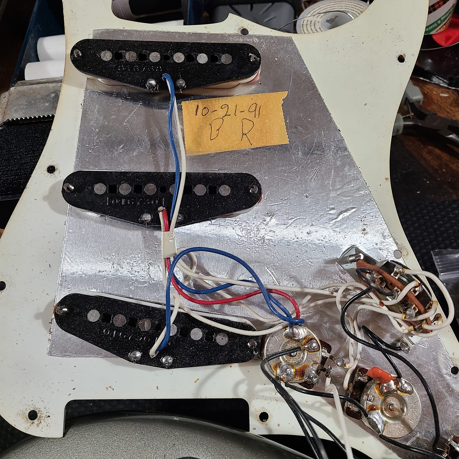 1991 Fender American Standard Stratocaster Left-Handed Rare ilInca ...