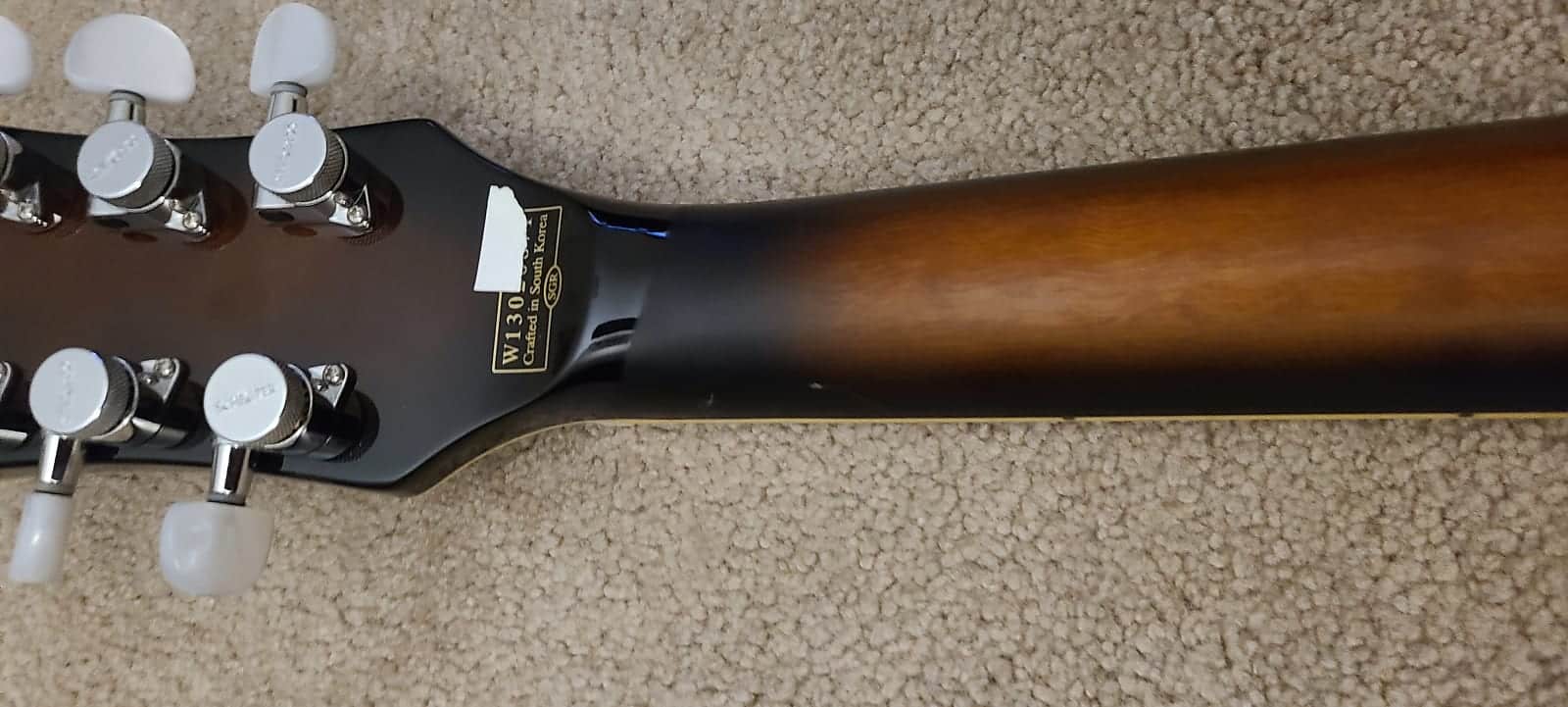 Left Handed Schecter Solo Custom A/E – Guitar Crate