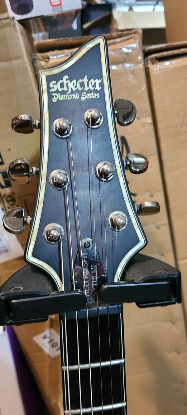 Schecter Hellraiser Extreme C-1 E 2012 – 2015 – See-Thru Black Satin ...